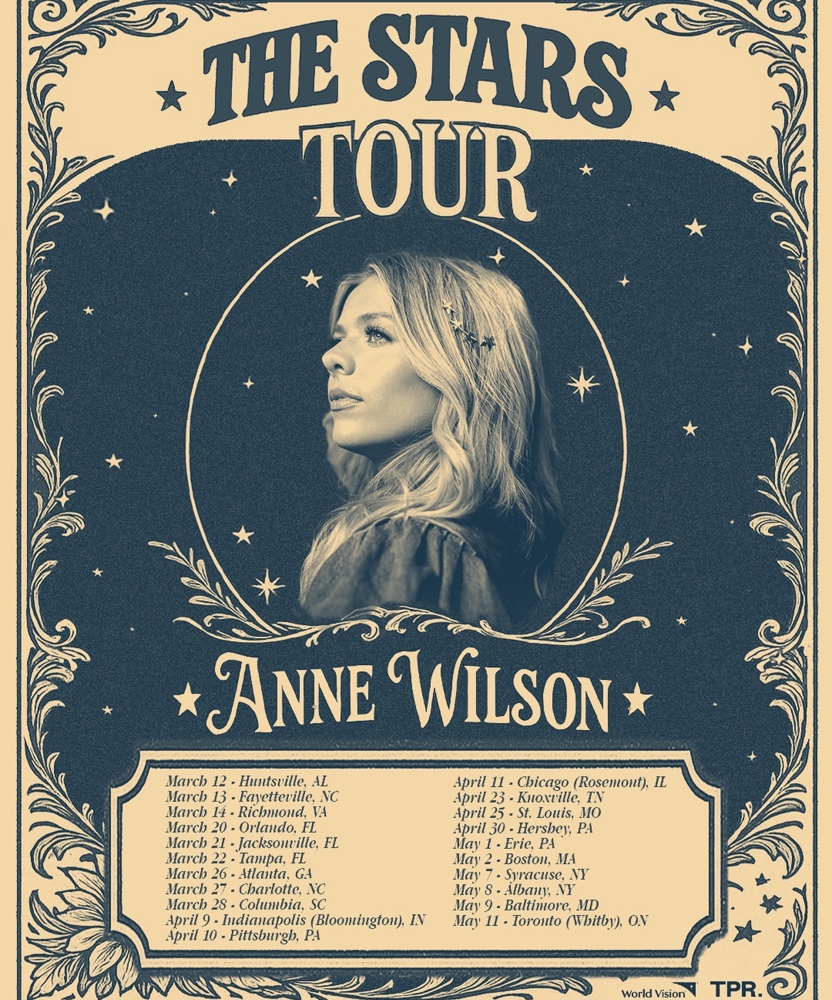 Anne Wilson - The Stars Tour 2026 - 22 March 2026 - Straz Center for the Performing Arts - Event ...