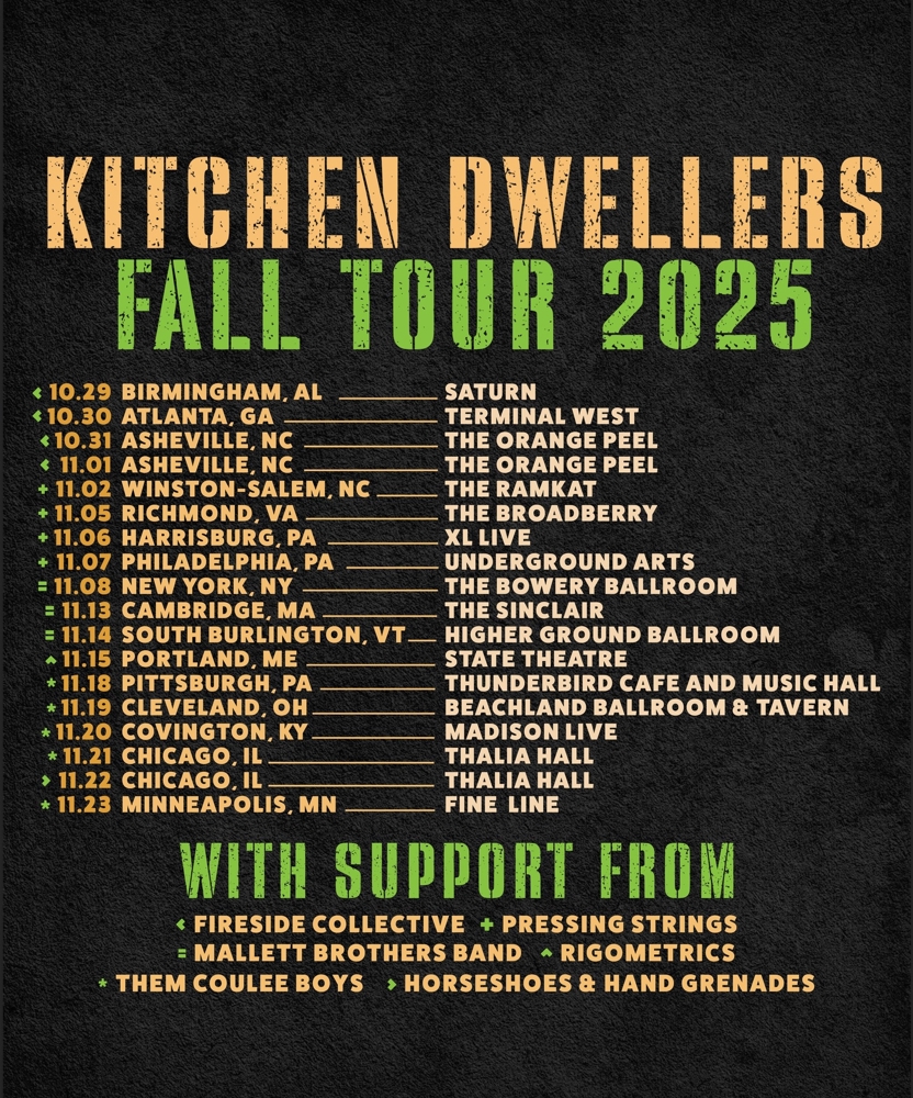 Kitchen Dwellers - Fall Tour 2025 - 02 November 2025 - The Ramkat ...