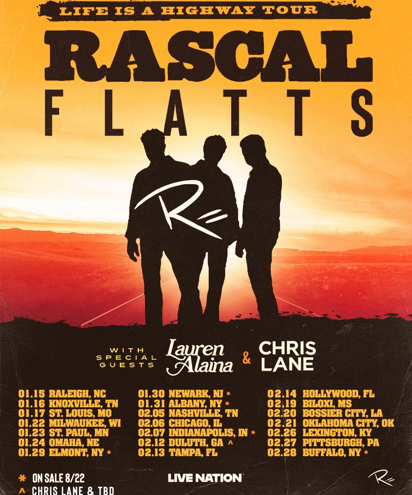 Rascal Flatts - Life Is A Highway Tour 2026 - 29 January 2026 - UBS ...
