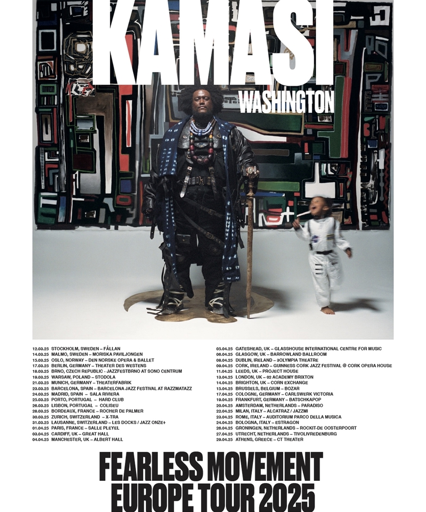 Kamasi Washington - Fearless Movement Europe Tour 2025 - 04 April 2025 ...