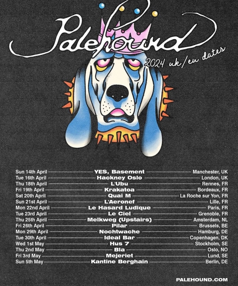 Palehound - 2024 UK & EU Tour - 21 April 2024 - L'Aéronef - Event/Gig ...