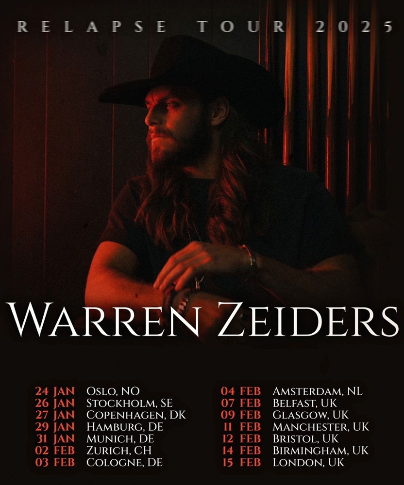Warren Zeiders - Relapse Tour 2025 - 07 February 2025 - Ulster Hall ...