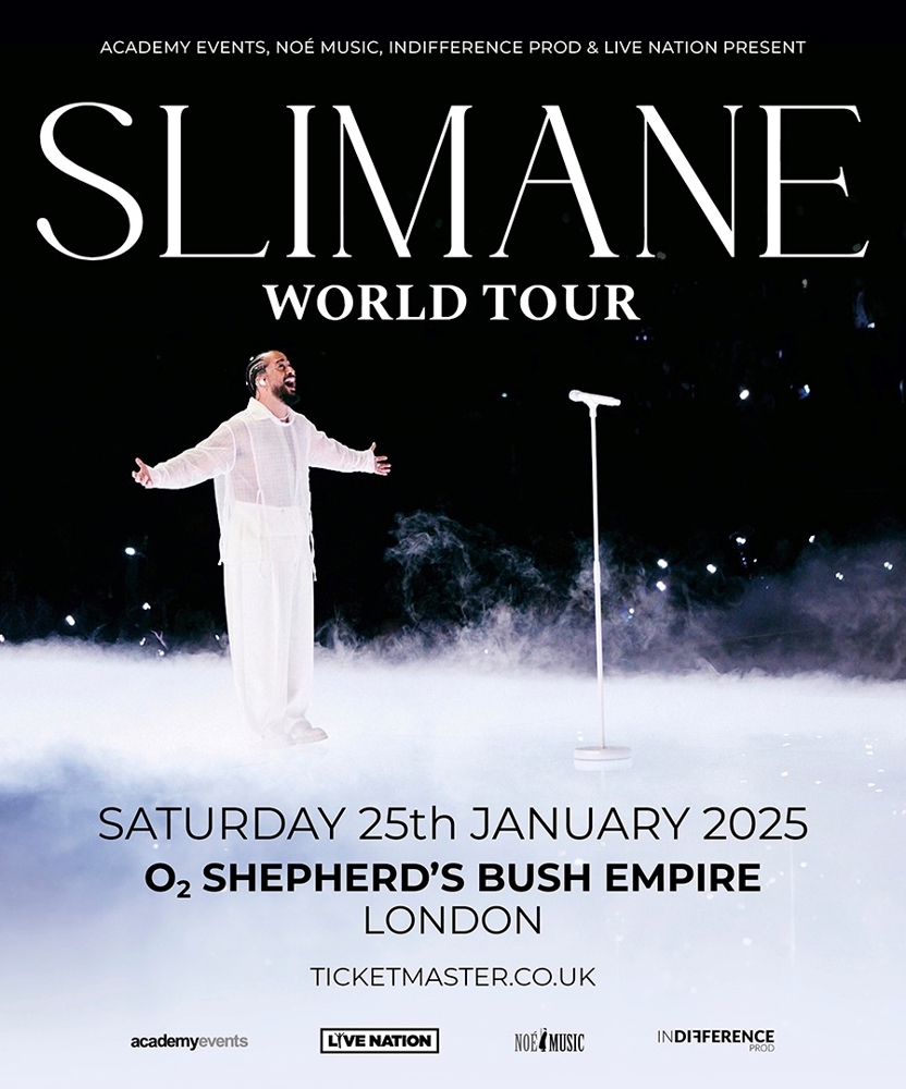 Slimane - World Tour - 25 January 2025 - O2 Shepherds Bush Empire ...