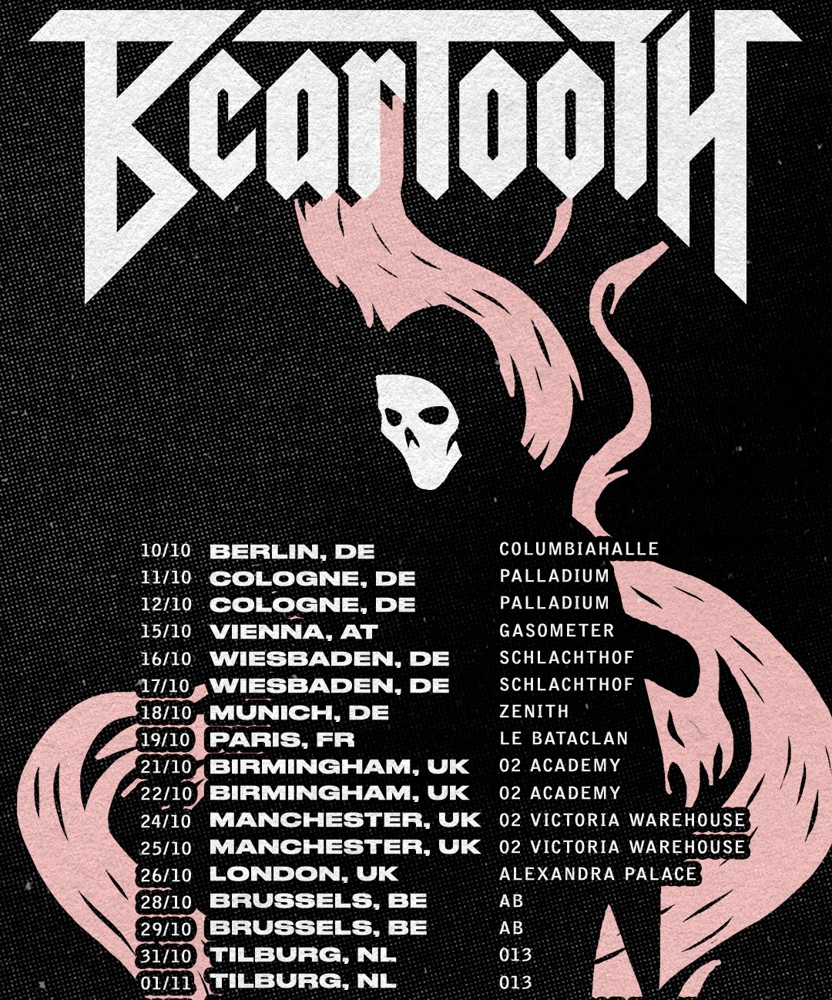 Beartooth - The Surface Tour - 24 October 2024 - O2 Victoria Warehouse ...