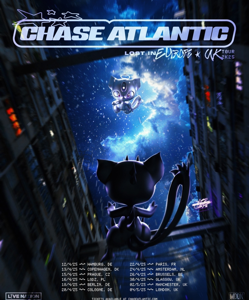 Chase Atlantic - Lost In Europe & UK Tour - 02 May 2025 - Co-op Live ...