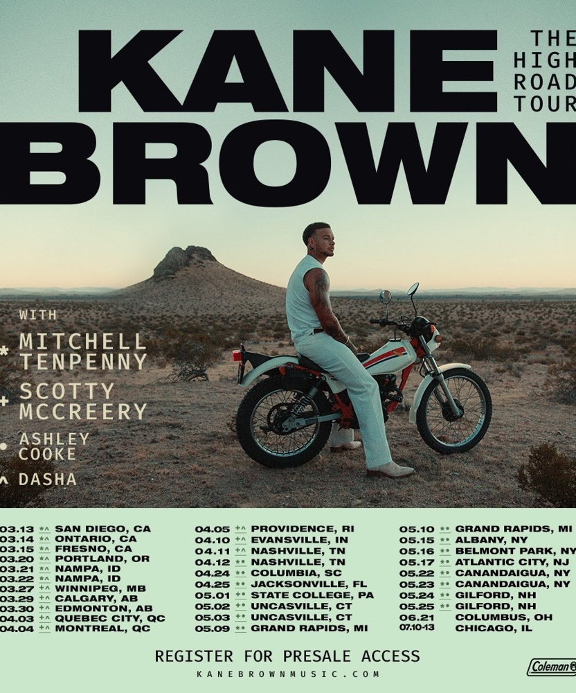 Kane Brown - The High Road Tour - 03 May 2025 - Mohegan Sun Arena ...