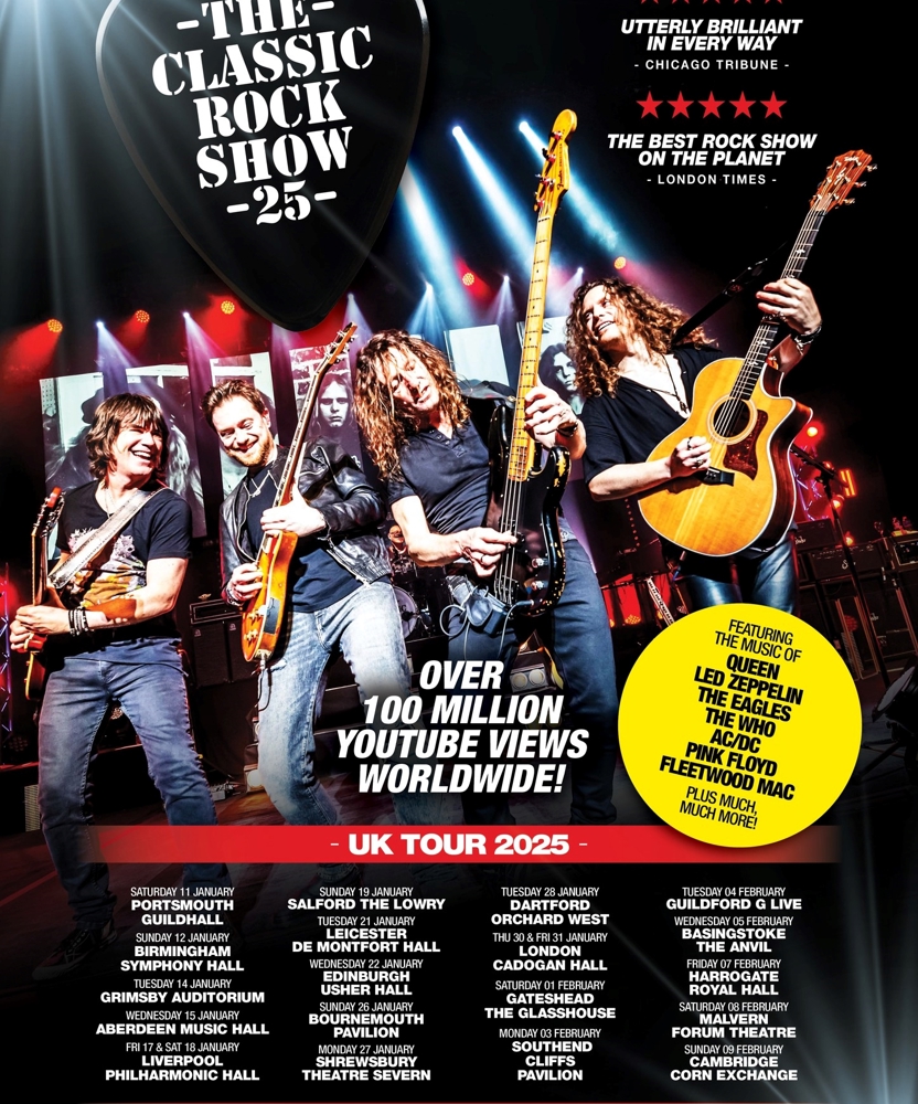The Classic Rock Show - UK Tour 2025 - 31 January 2025 - Cadogan Hall ...