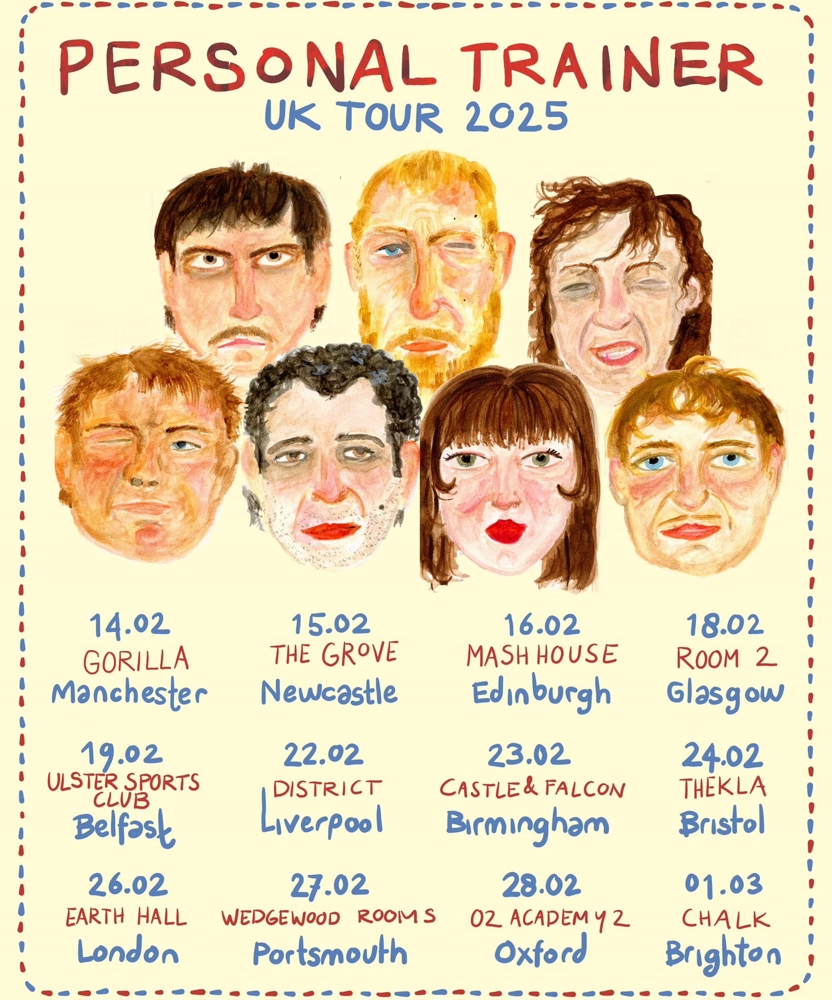 Personal Trainer - UK Tour 2025 - 01 March 2025 - CHALK - Event/Gig ...