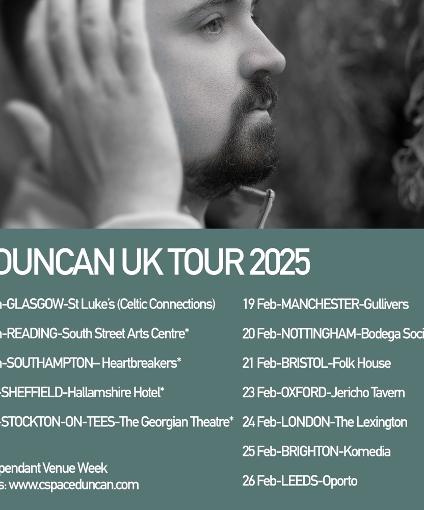 C Duncan - UK Tour 2025 - 30 January 2025 - South Street - Event/Gig details & tickets | Gigseekr
