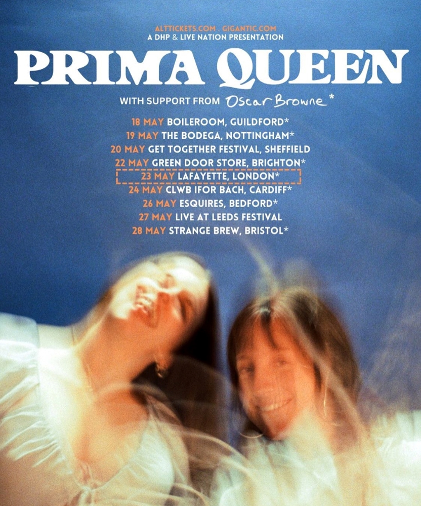 Prima Queen - 2023 UK Tour - 19 May 2023 - The Bodega - Event/Gig details & tickets | Gigseekr