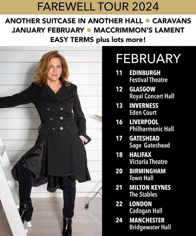 Barbara Dickson - Farewell Tour 2024 - 20 February 2024 - Town Hall ...