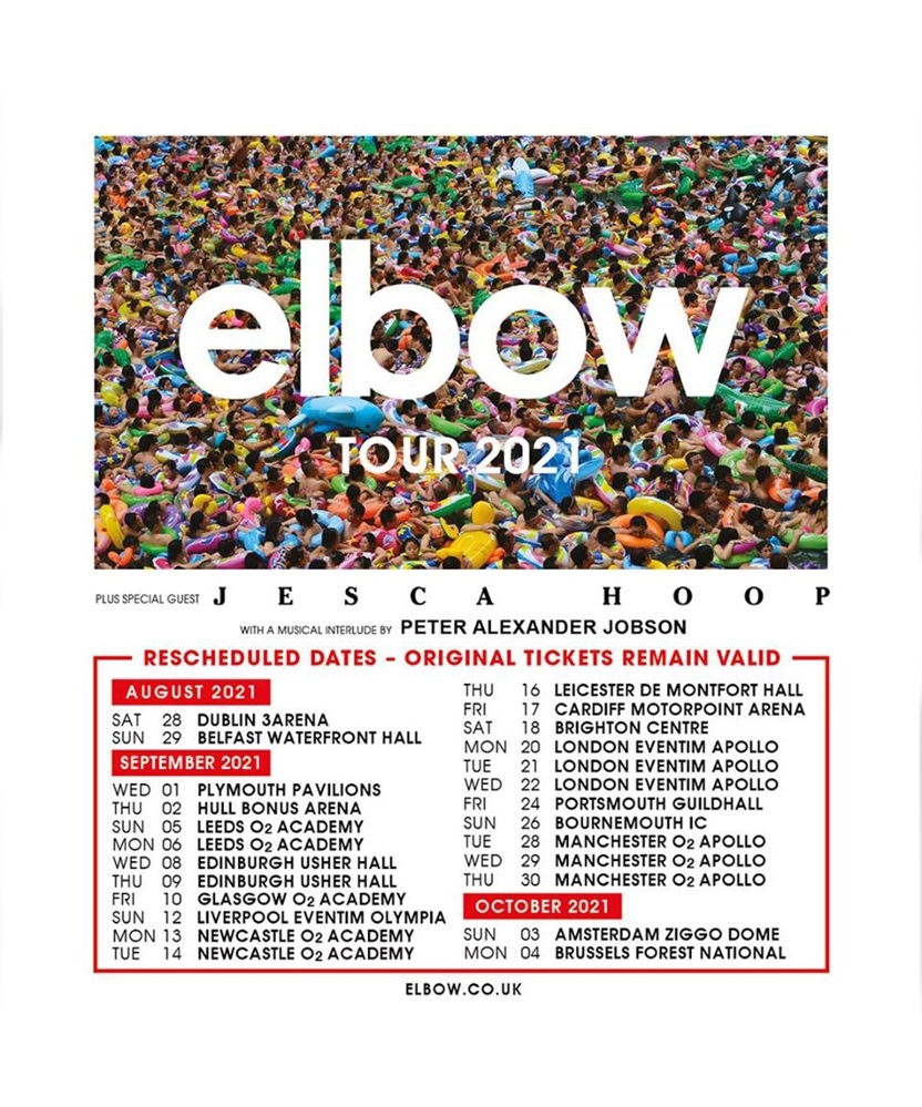Elbow - Tour 2021 - 12 September 2021 - Eventim Olympia Liverpool ...